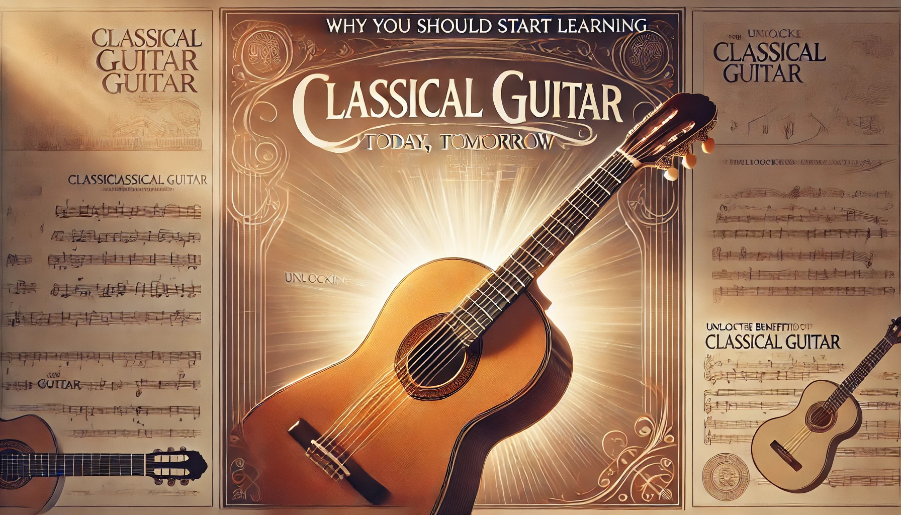 Why You Should Start Learning Classical Guitar Today, Not Tomorrow ... Why You Should Start Learning Classical Guitar Today, Not Tomorrow ...